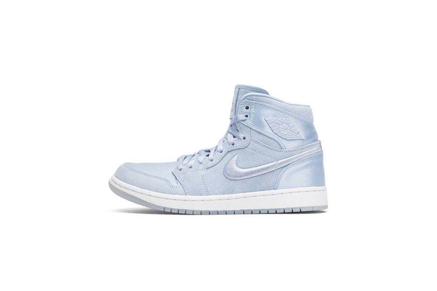 Womens Fake Jordan 1 High Season of Her 'Hydrogen Blue' | JordanKicks.org