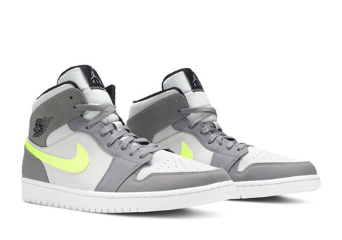 Bootleg Jordan 1 Mid 'Gun Smoke' On Sale | JordanKicks.org