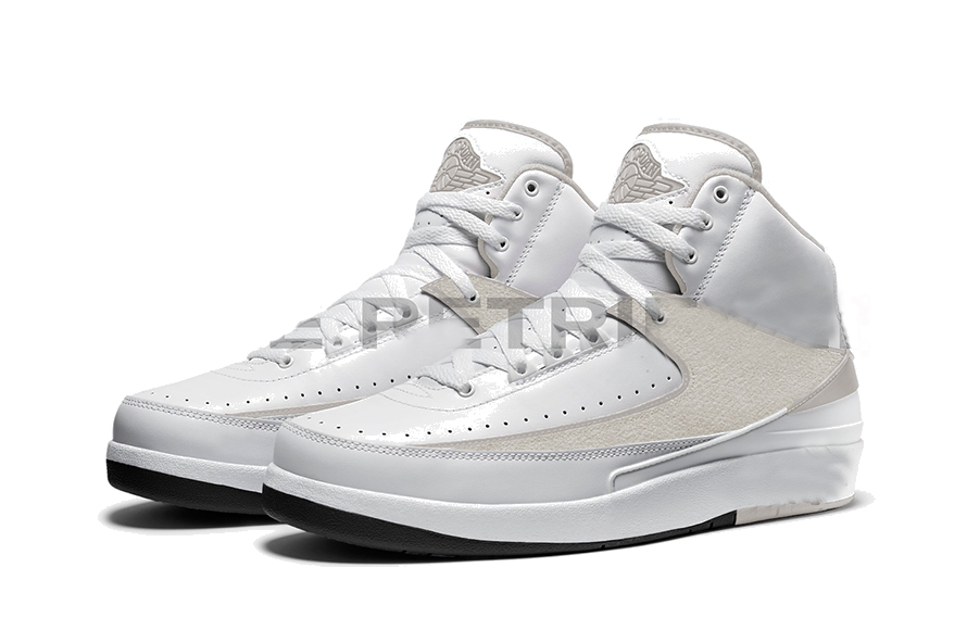 Cop 1:1 Top-Level Replica Nike Air Jordan 2 Sail