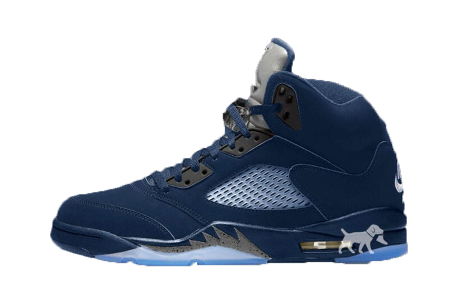 Cheap Replica Air Jordan 5 Retro SE "Reverse Georgetown" on sale