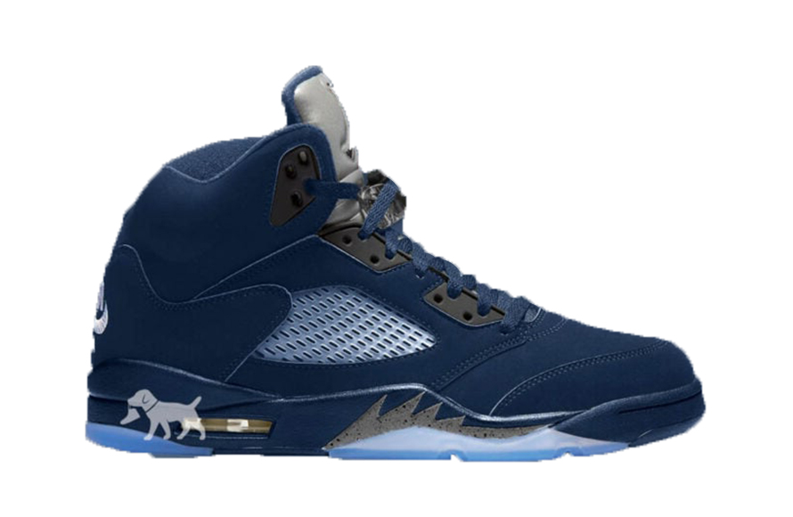Cheap Replica Air Jordan 5 Retro SE "Reverse Georgetown" on sale